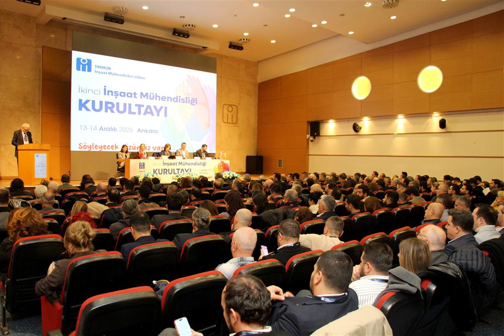 2. İNŞAAT MÜHENDİSLİĞİ KURULTAYI YAPILDI | www.tmmob.org.tr