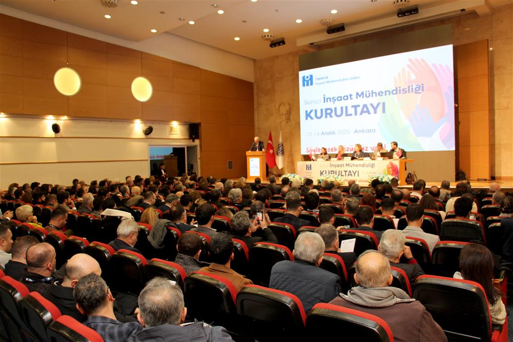 2. İNŞAAT MÜHENDİSLİĞİ KURULTAYI YAPILDI | www.tmmob.org.tr
