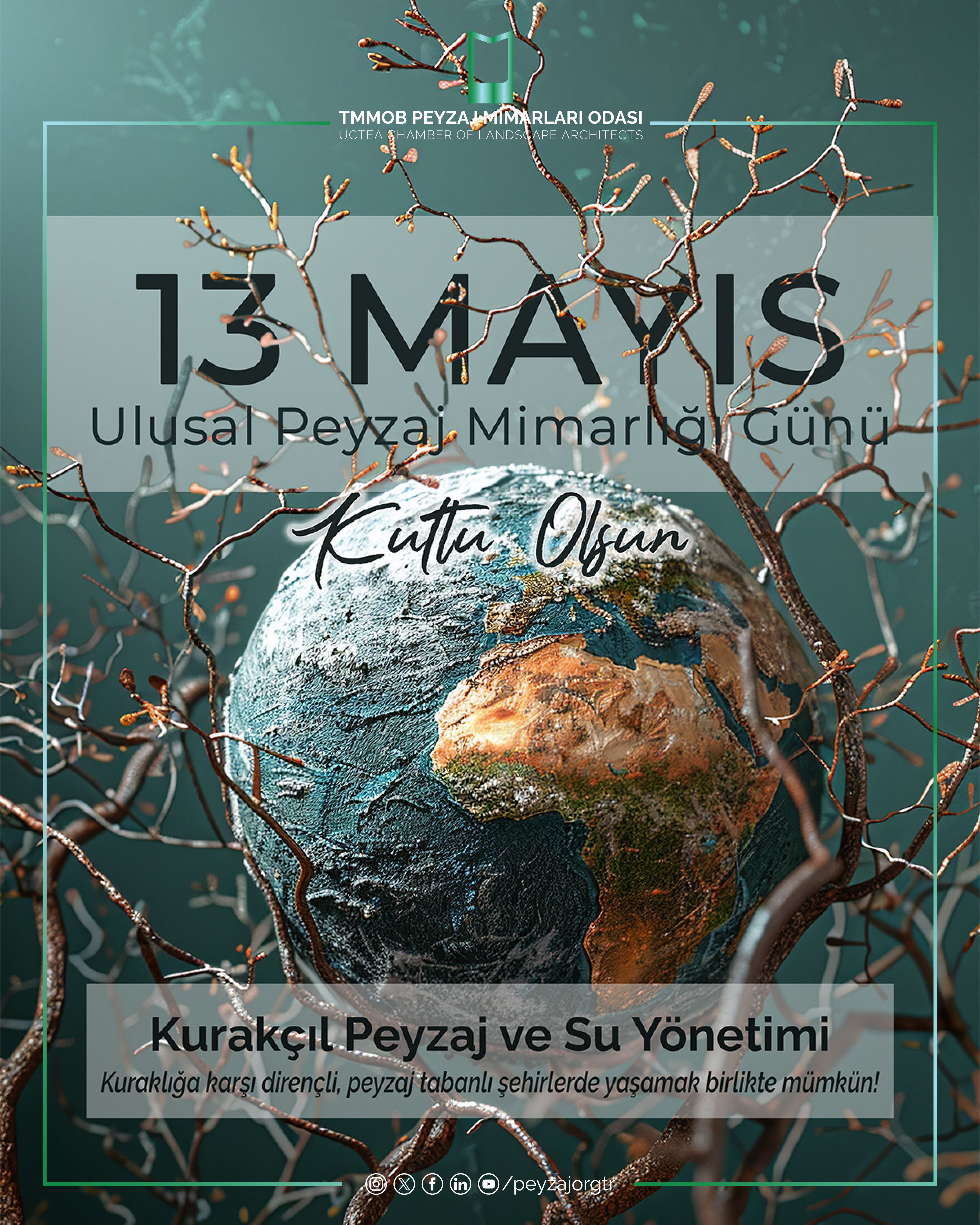 PEYZAJMO: 31. YILINDA 13 MAYIS ULUSAL PEYZAJ MİMARLIĞI GÜNÜ DEKLARASYONU | www.tmmob.org.tr