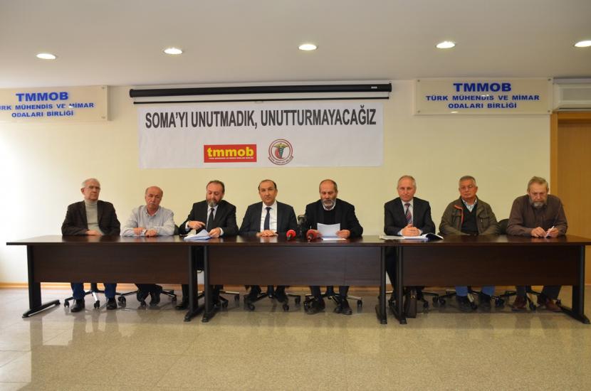 TMMOB-TTB SOMA MADEN FACİASI İNCELEME RAPORU AÇIKLANDI | www.tmmob.org.tr TMMOB-TTB SOMA MADEN FACİASI İNCELEME RAPORU AÇIKLANDI | www.tmmob.org.tr